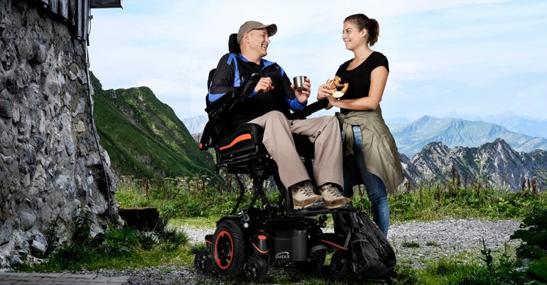 The benefits of wheelchair seat elevation | Sunrise Medical