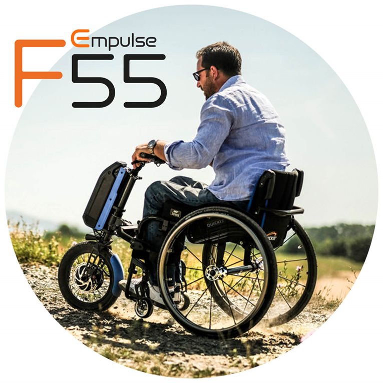 Empulse F55 Wheelchair Power Assist Add On | Sunrise Medical